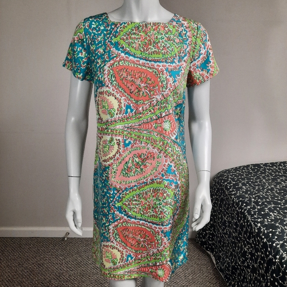 Talbots | Dresses | Talbots Silk Dress | Poshmark